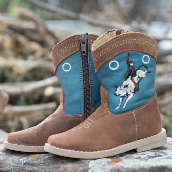 "Colt" Bucking Bull Kids Boots – Shea Baby