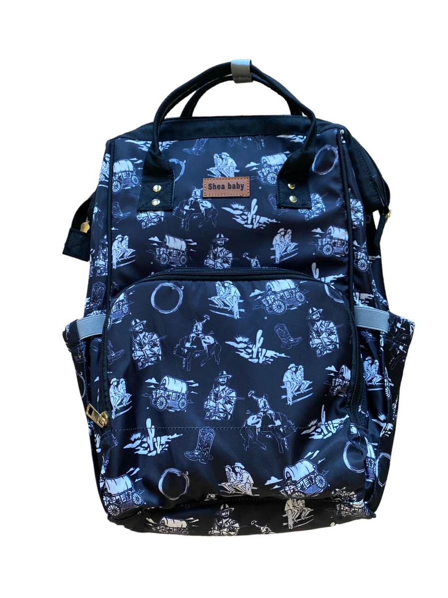 Black Outlaw Diaper Bag – Shea Baby