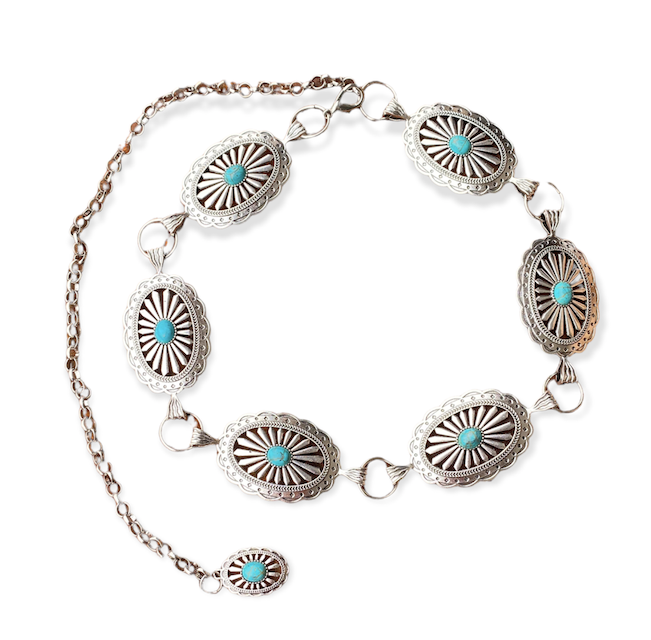 Kids Large Oval Concho Belt – Shea Baby